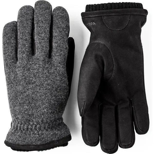 HESTRA Noah Insulated Gloves - Charcoal/black