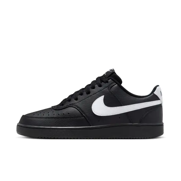 Nike Court Vision Low Top Sneakers - Black