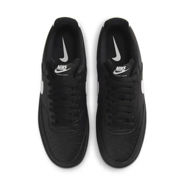 Nike Court Vision Low Top Sneakers - Black