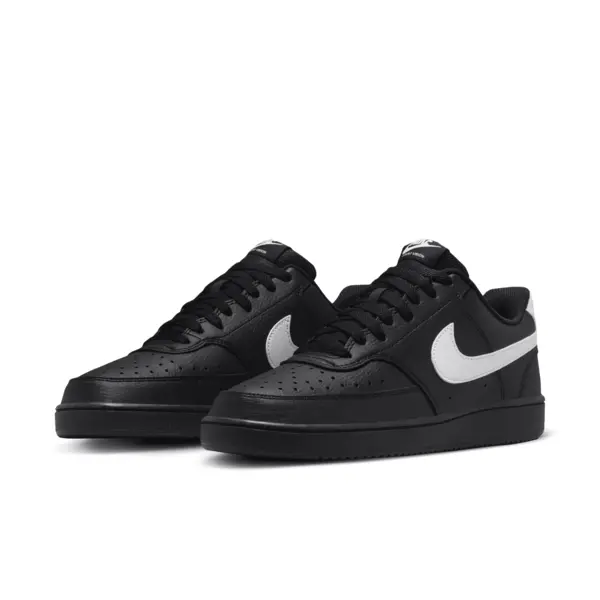 Nike Court Vision Low Top Sneakers - Black