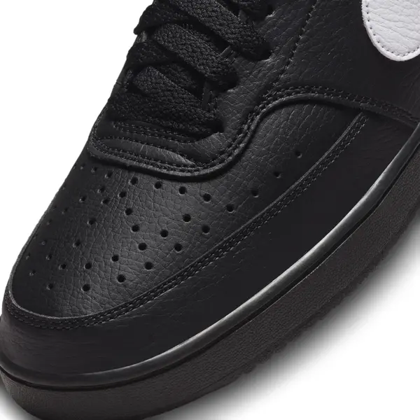 Nike Court Vision Low Top Sneakers - Black