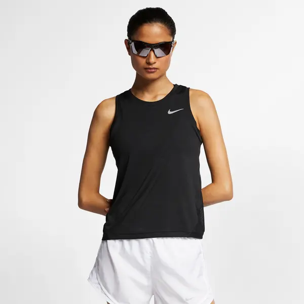 Nike Miler Running Tank Top - Black