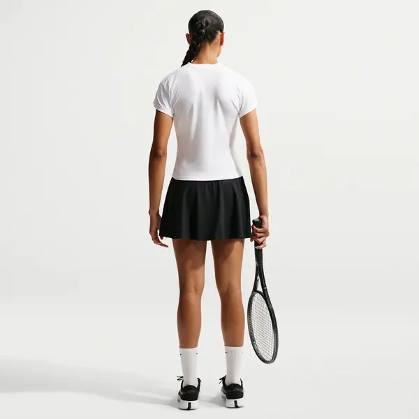 Nike Victory Dri-fit Flouncy Tennis Skirt - Black