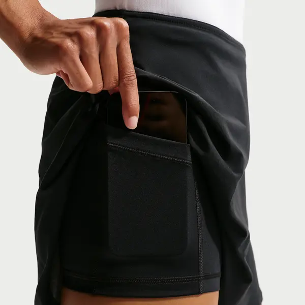 Nike Victory Dri-fit Flouncy Tennis Skirt - Black