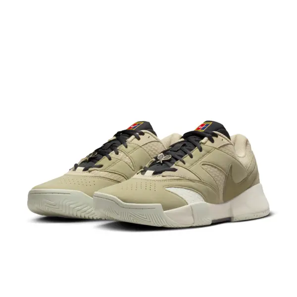Nike Court Lite 4 Heritage Tennis Shoe - Brown | Editorialist display picture 1