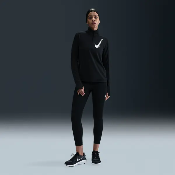 Nike Swoosh Dri-fit 1/2-zip Running Mid Layer