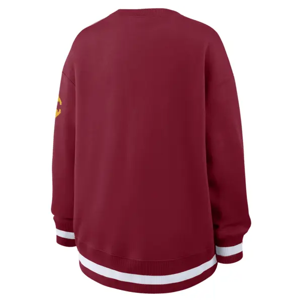 Nike Usc Legacy Phoenix Oversized Pullover Crew - Red