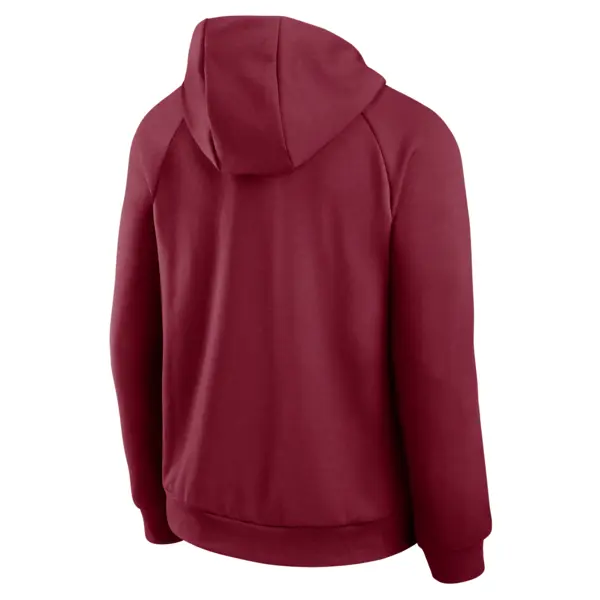 Nike Alabama Courtside Basketball Practice Dri-fit Pullover Hoodie - Red