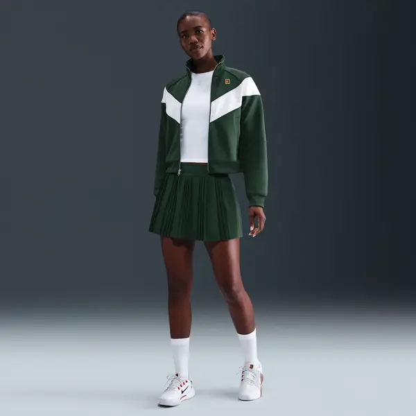 Nike Court Advantage Dri-fit Pleated Tennis Skirt - Green