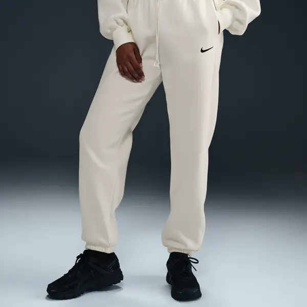 Nike Sportswear Phoenix Fleece High-waisted Oversized Sweatpants - White