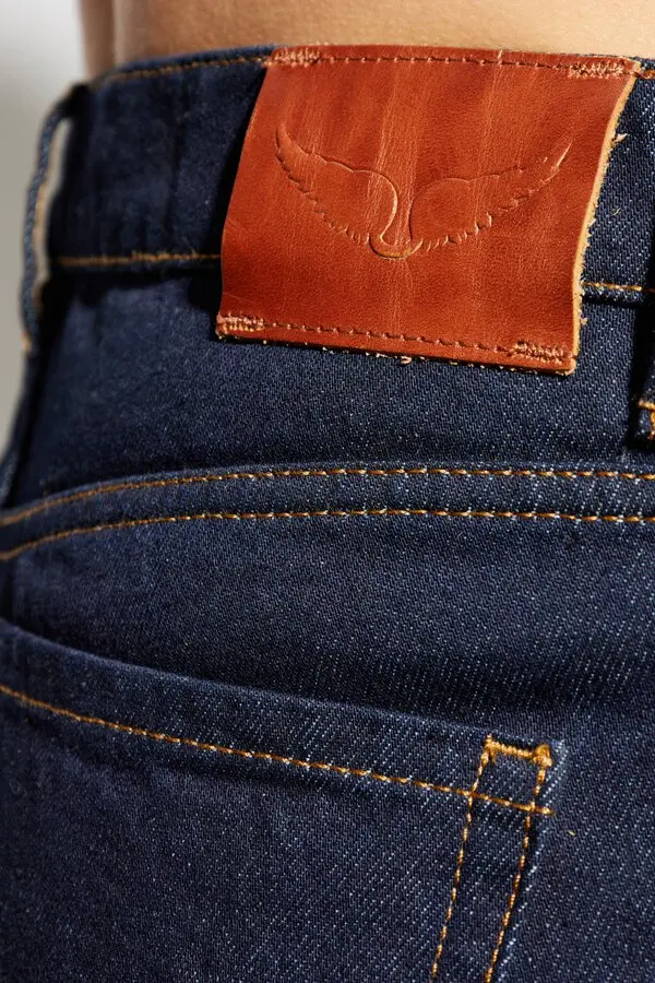 Zadig&Voltaire John Straight Leg Jeans - Navy Blue