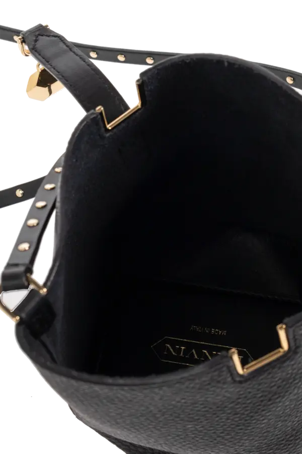 LANVIN Leather Bucket Bag - Black