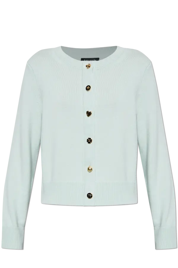 Kate Spade New York Wool Cardigan - Green