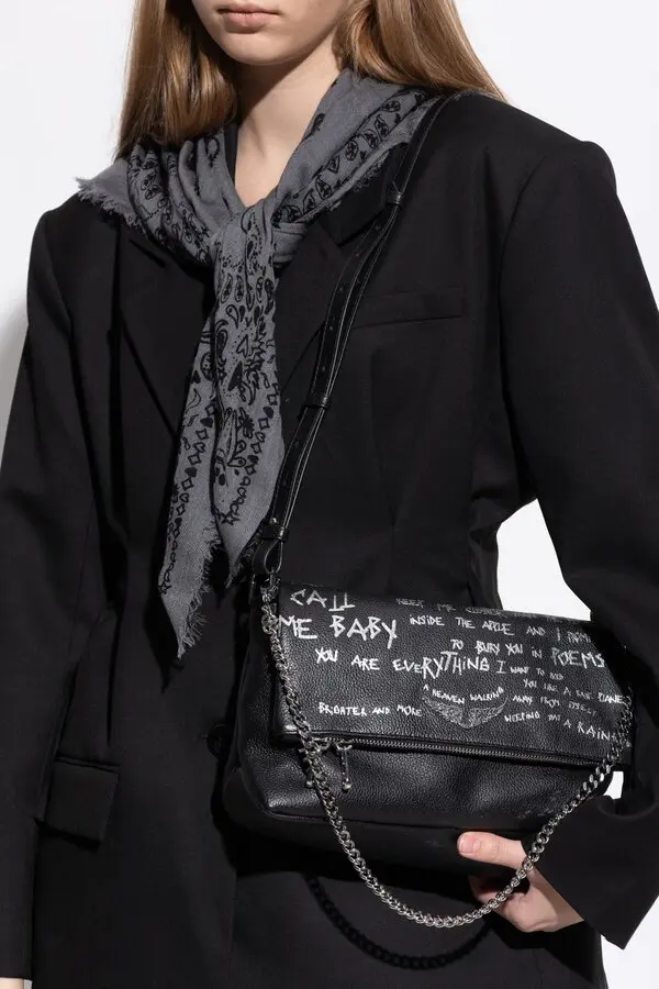 Zadig&Voltaire Rocky Ii Shoulder Bag - Black
