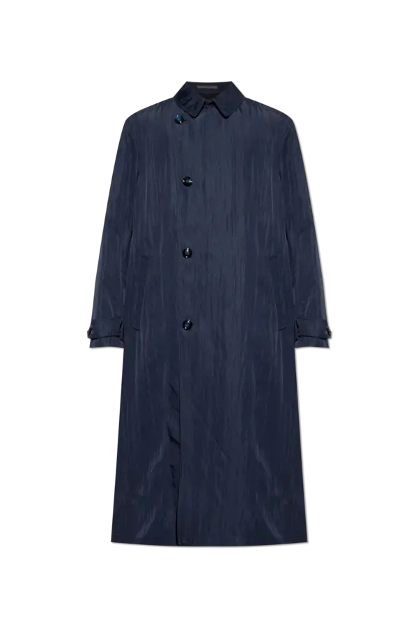 Giorgio Armani Ruched-effect Trench Coat