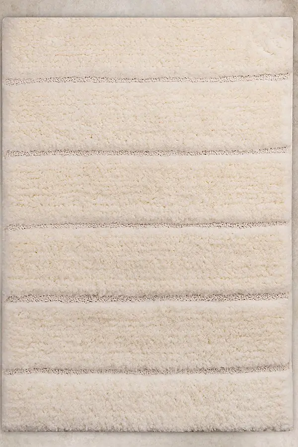 GAURI KOHLI Riga Bath Mat - Ivory