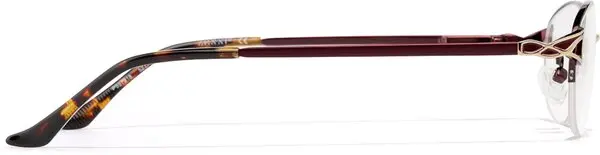 Zenni Half Rim Oval Eyeglasses