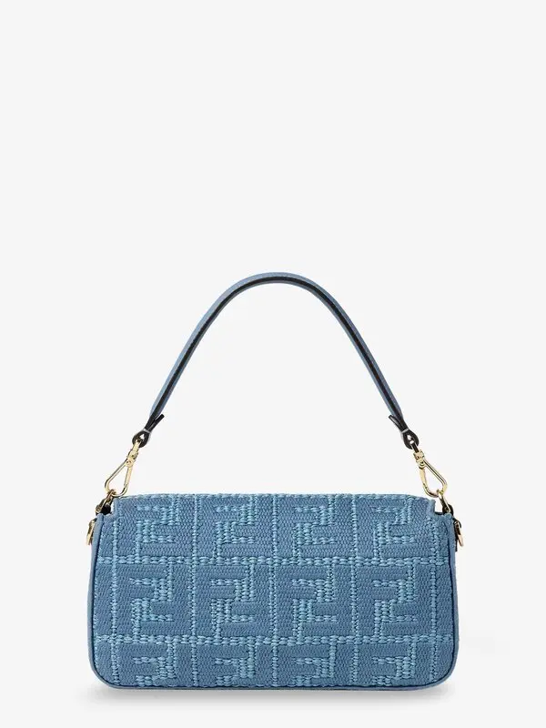 Fendi Baguette® Mini Raffia - Blue