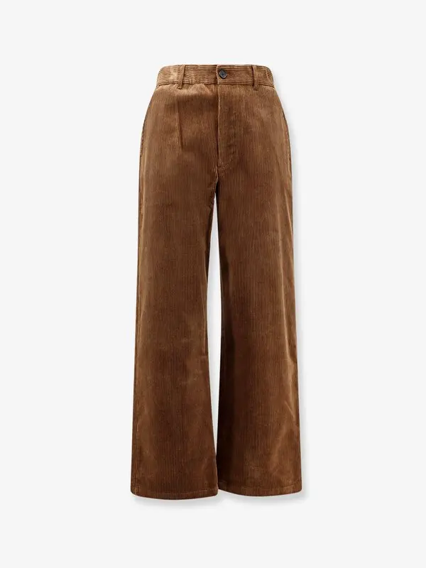 DUNST Corduroy Wide Leg Trousers