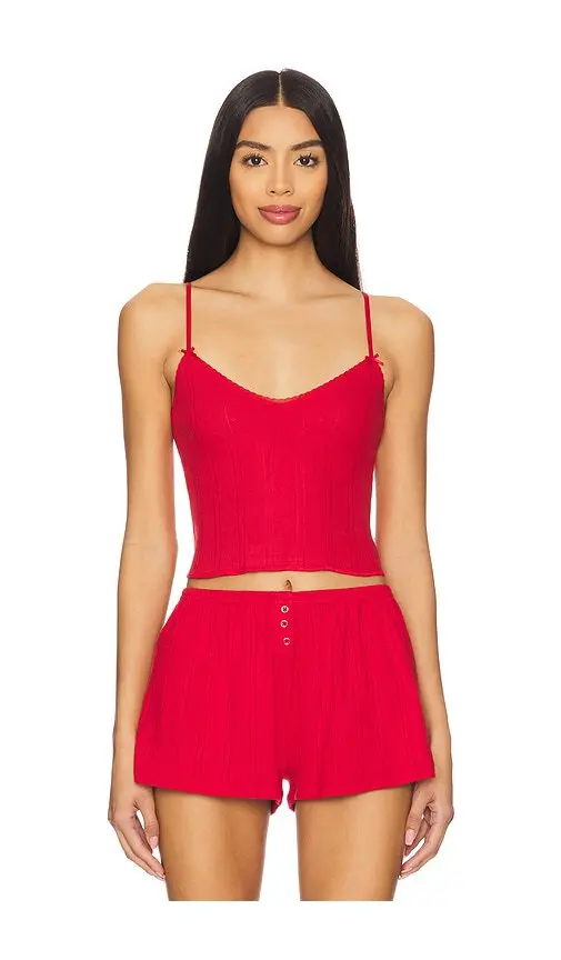 COU COU The Cami Top - Red