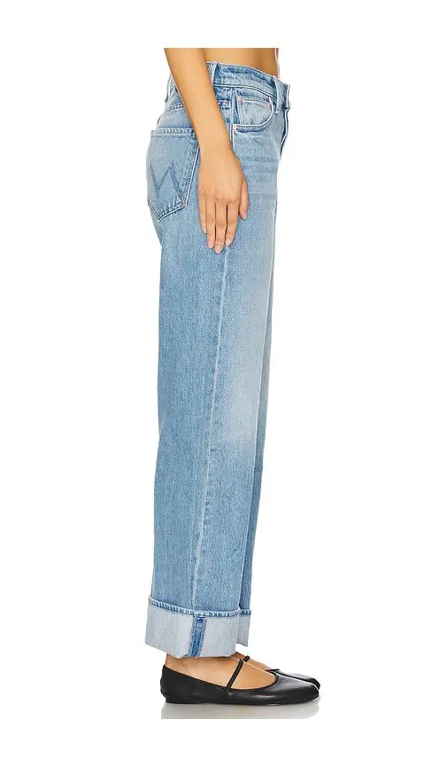 MOTHER The Petite Lil' Dodger Button Hover Cuff - Blue