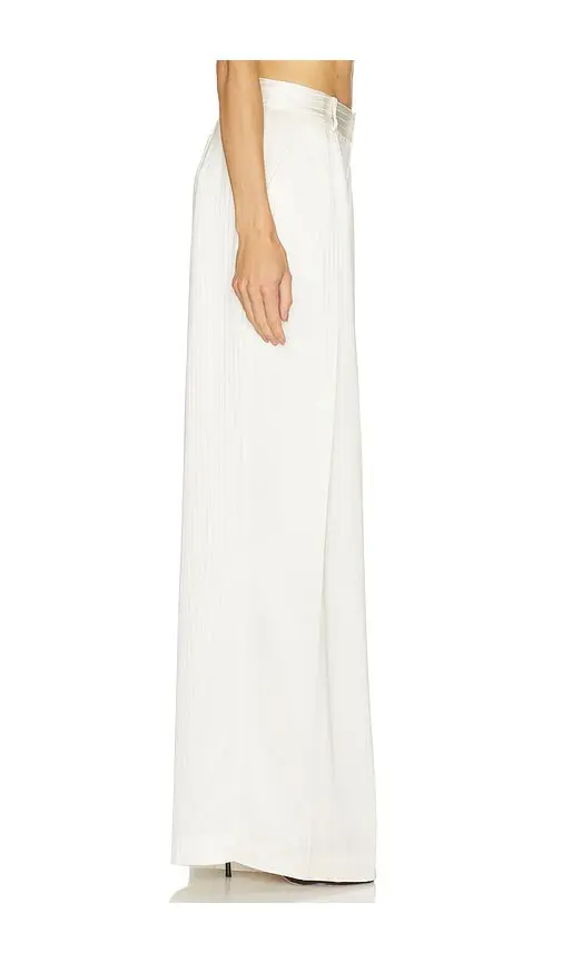 Cinq À Sept Georgia Satin Stripe Marne Pant