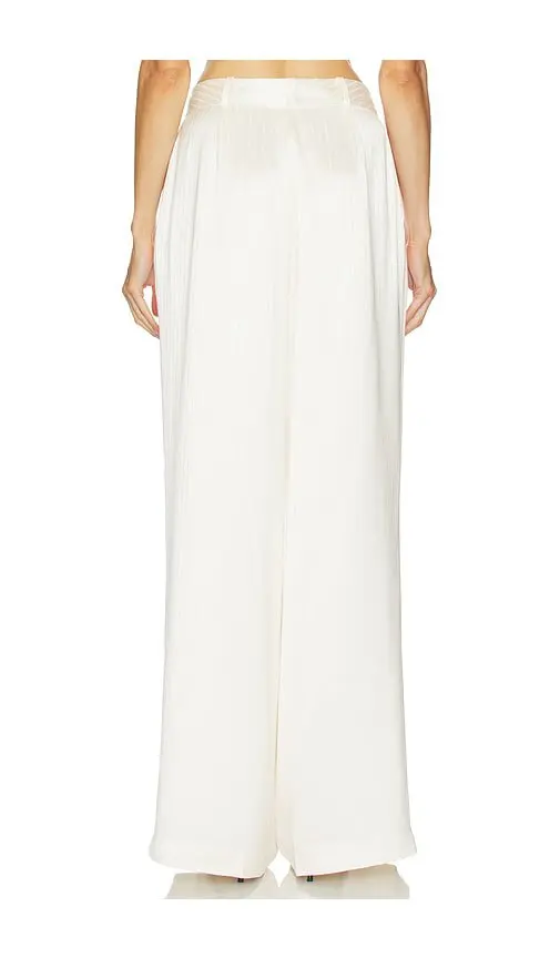 Cinq À Sept Georgia Satin Stripe Marne Pant