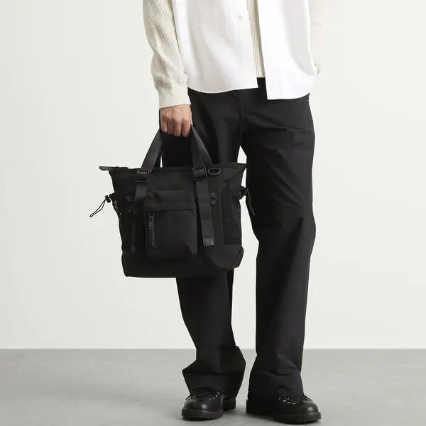 HENDER SCHEME Dual Tote Bag - Black