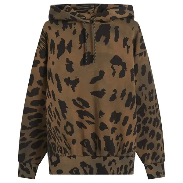 Aries Leopard Tie Dye Hoodie