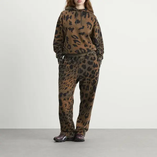 Aries Leopard Tie Dye Hoodie