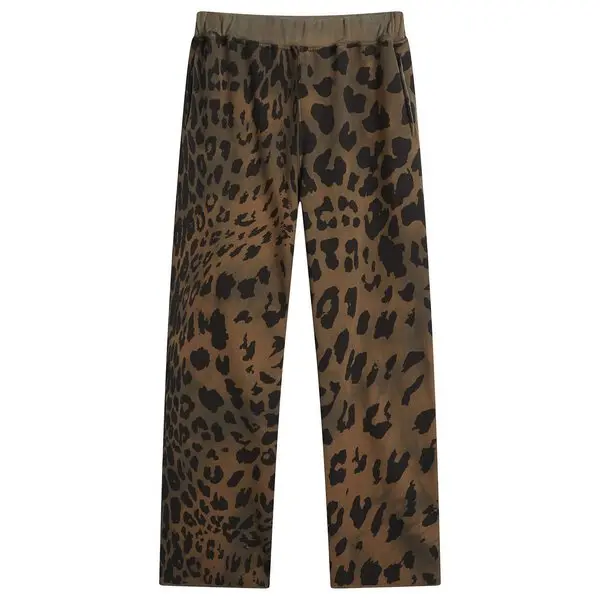 Aries Leopard Tie Dye Straight Sweatpants