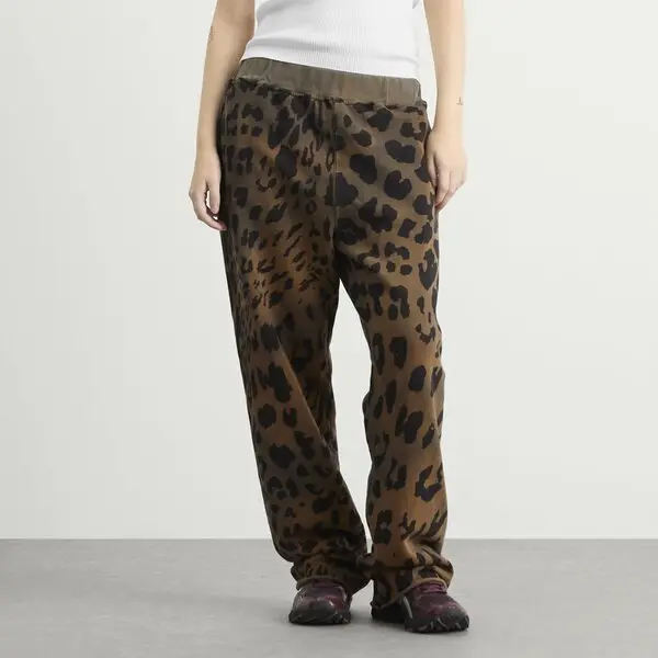 Aries Leopard Tie Dye Straight Sweatpants