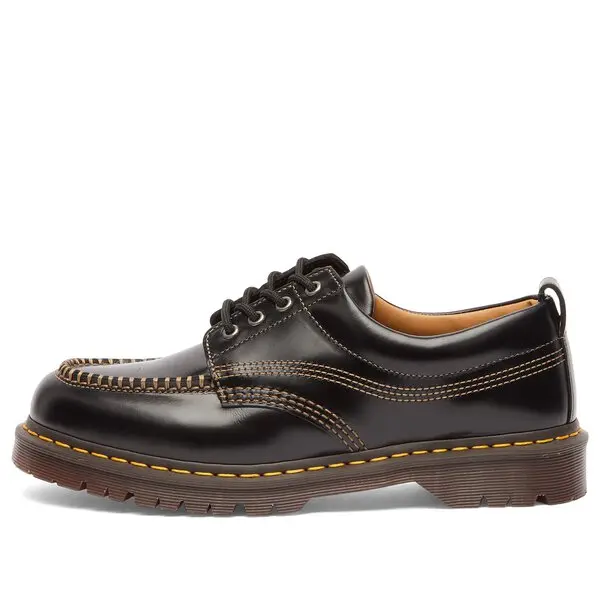 Dr. Martens Lowell Leather Shoes - Black Analine
