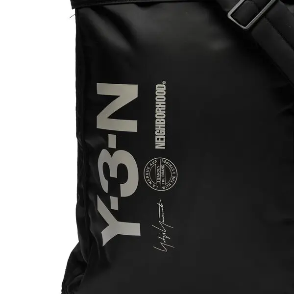 Y3 X Nbhd Padded Bag - Black | Editorialist