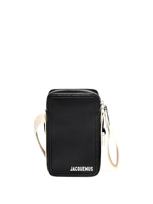 Jacquemus Leather Handheld Bag - Black