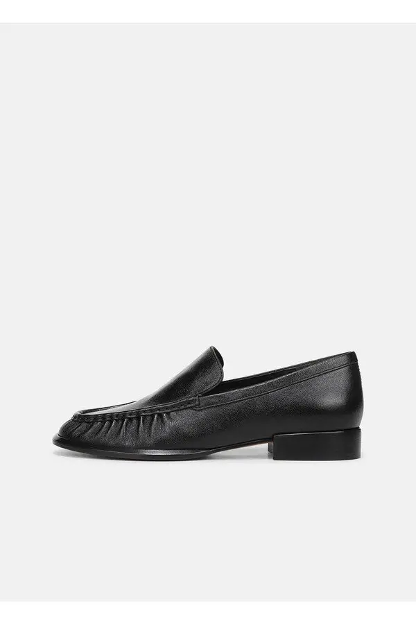Vince Nora Leather Loafer - Black