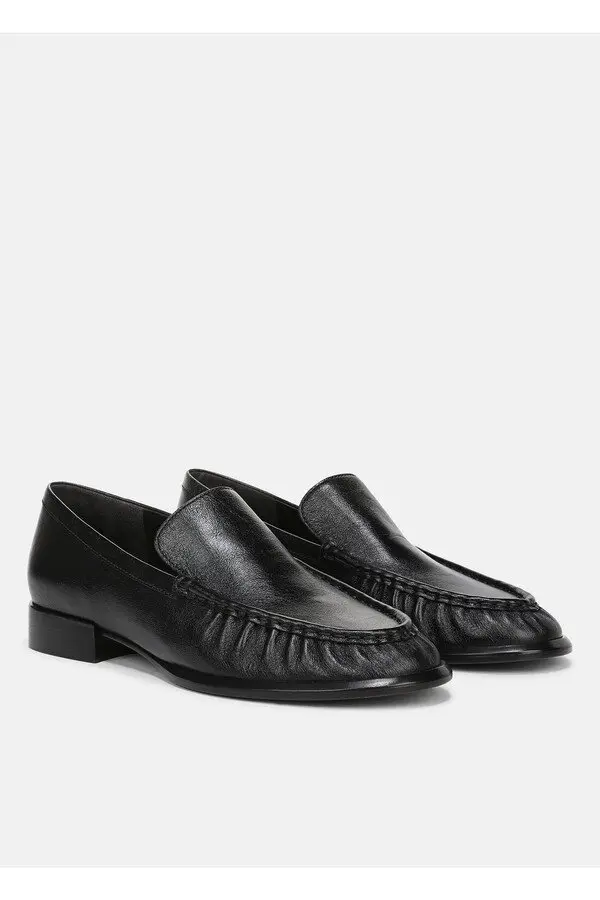 Vince Nora Leather Loafer - Black