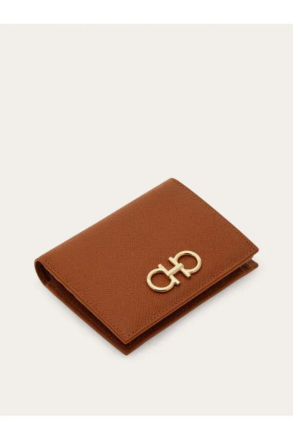 FERRAGAMO Gancini Compact Wallet