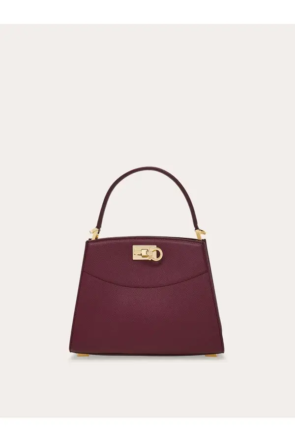 FERRAGAMO Studio Box Bag - Gold