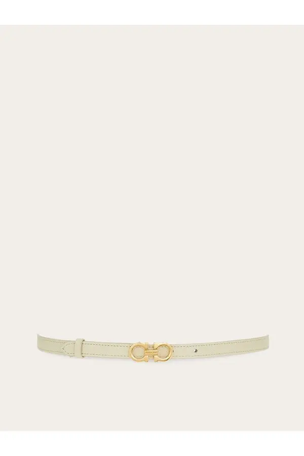FERRAGAMO Gancini Fixed Belt - Gold