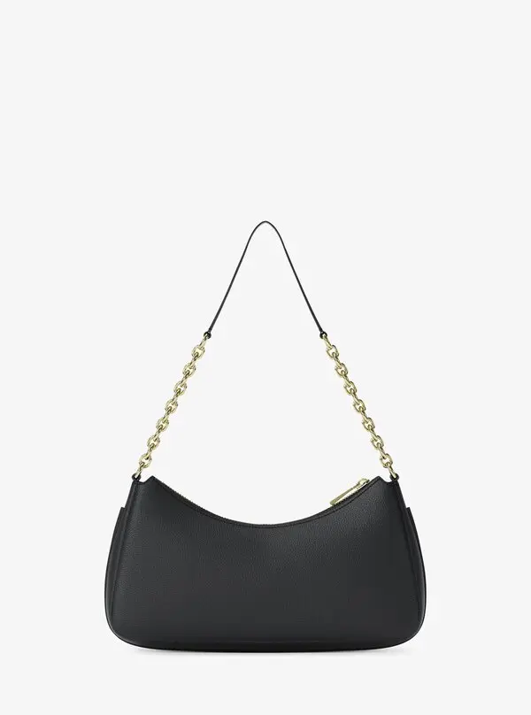 Michael Kors Nolita Medium Pebbled Leather Chain Pochette