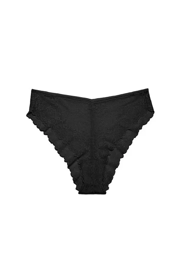 Natori Heavenly High Cut Bikini - Black