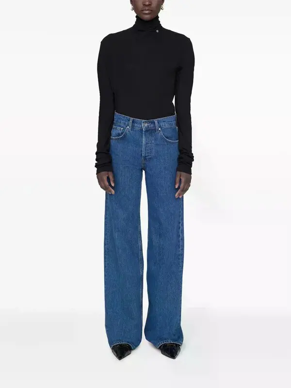 ANINE BING Hugh Wide-leg Jeans