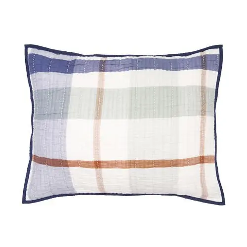 C&F HOME Cypress Plaid Coverlet Set
