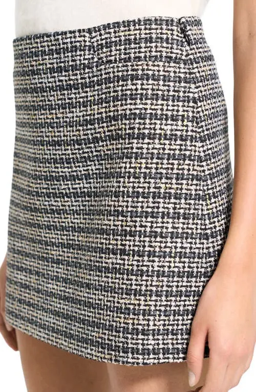 Theory Tweed Miniskirt