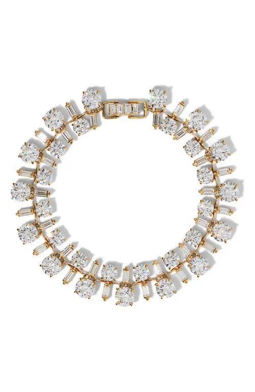 Nadri Stellar Cubic Zirconia Bracelet - Gold
