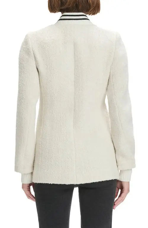 FAVORITE DAUGHTER Varsity Bouclé Blazer