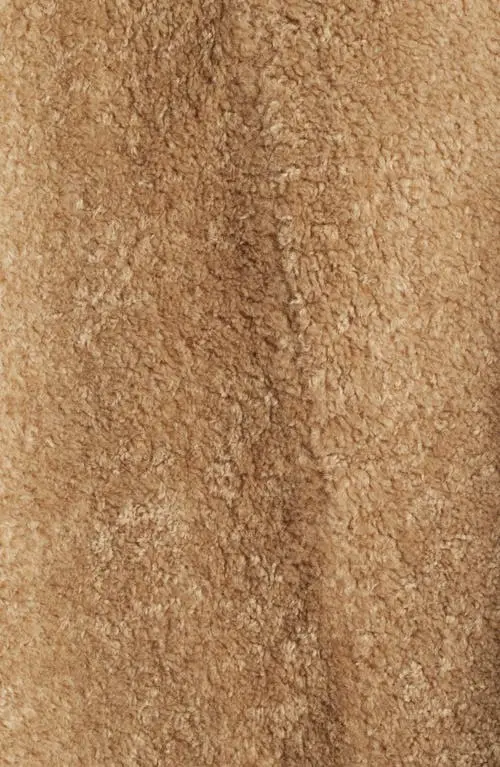 BOSS Faux Shearling Oversized Coat