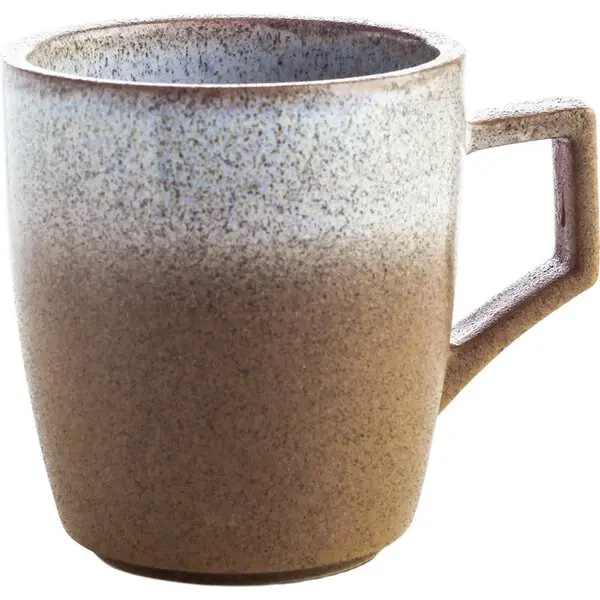 STONE + LAIN Vince Stoneware 4-piece Mug Set - Brown