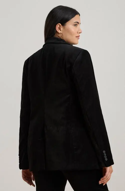 Ralph Lauren Stretch Velvet Blazer